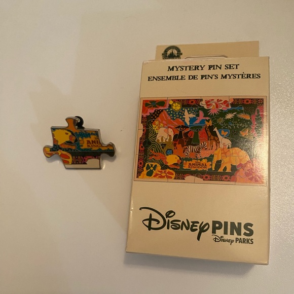 Disney | Other | Animal Kingdom Puzzle Piece Pin Mystery Pin Set ...